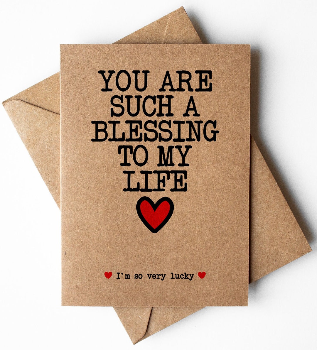 You Are Such a Blessing to My Life Card, You Are a Blessing Card, I'm ...