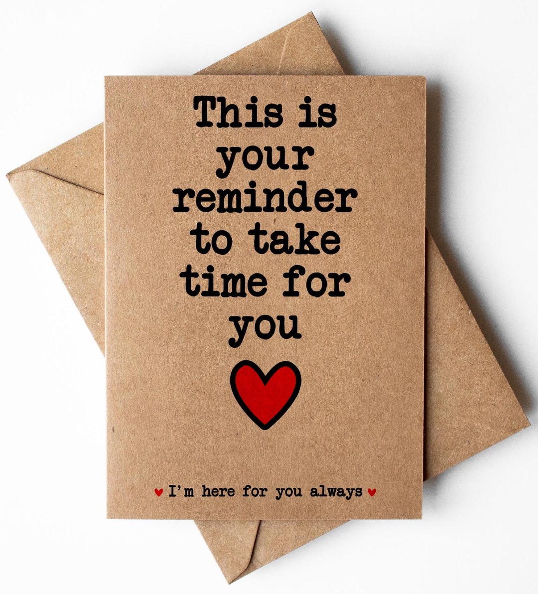 Take Time for You Card, Support Card, Friendship Card, Thinking of You ...