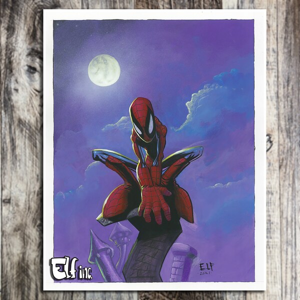 Elf Spider Man - Etsy