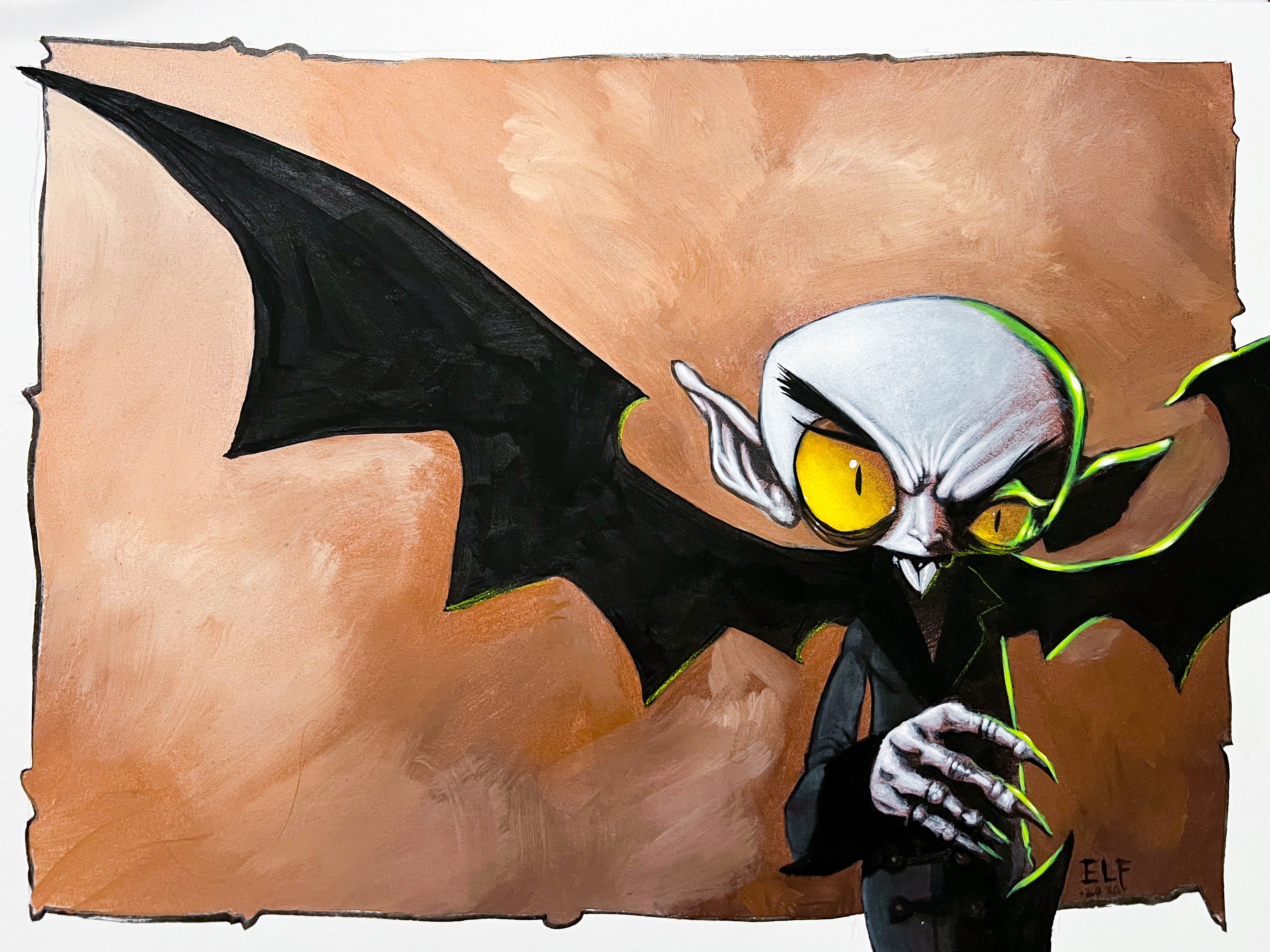 Nosferatu Original Painting by “elf” - Etsy
