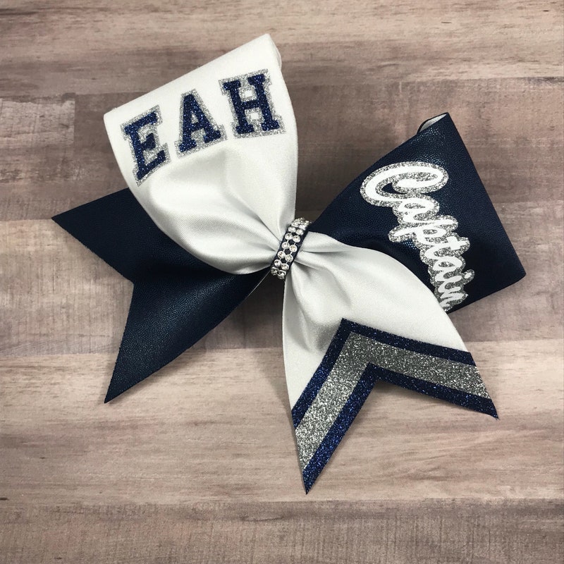 School Cheer Bow - Etsy
