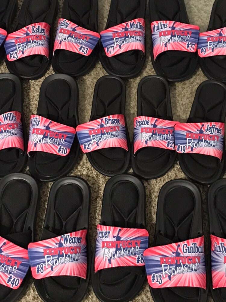 New Style Custom Softball Sandals Custom Softball Slides - Etsy