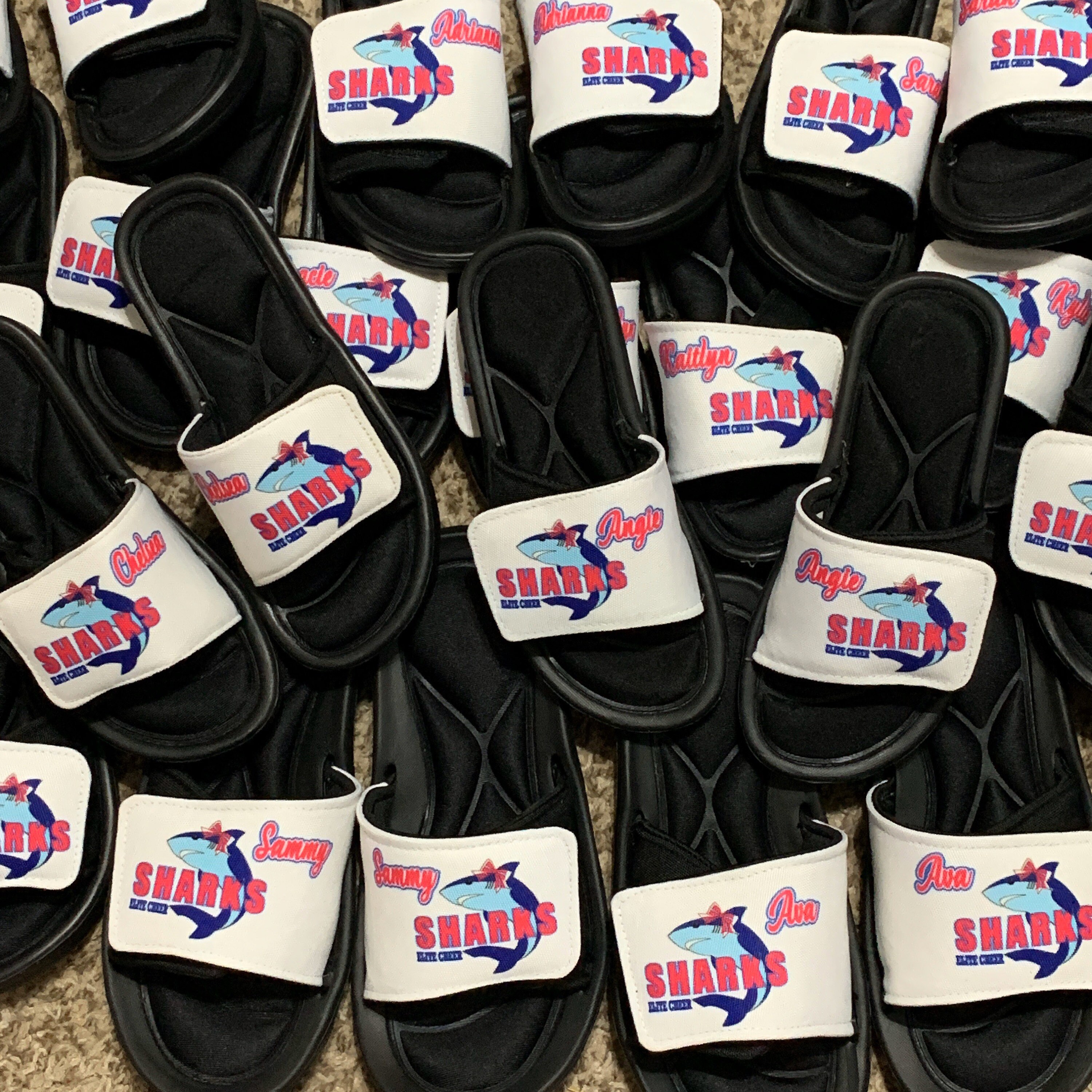 New Style Custom Sandals Custom Dance Slides Slides With - Etsy