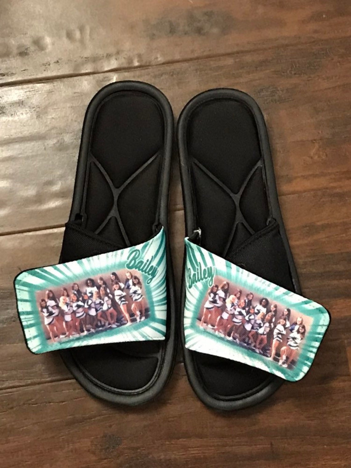New Style Custom Cheerleader Sandals With Your Team's | Etsy