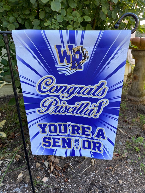 This is the Perfect 2021 Senior Flag for Your Favorite | Etsy