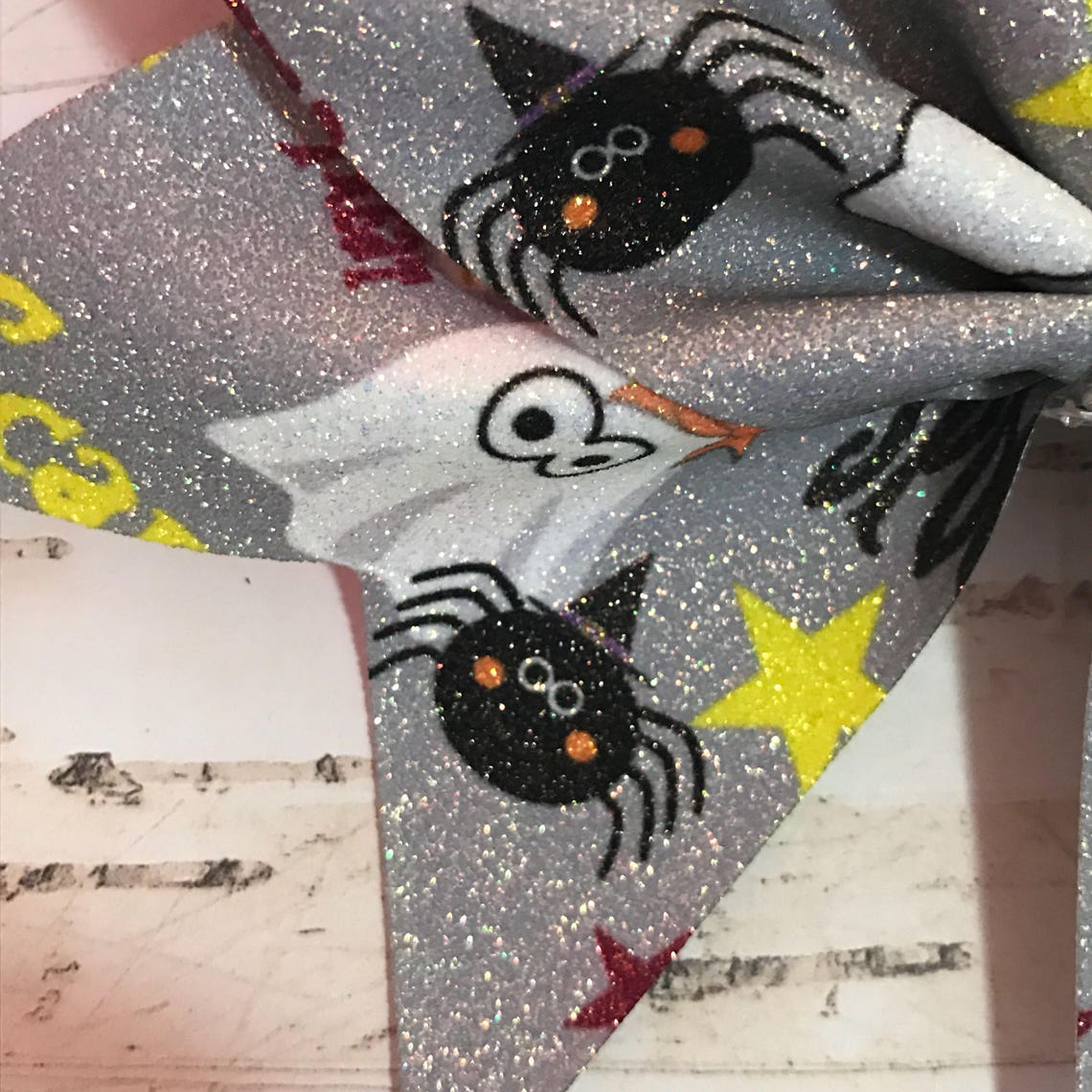 Halloween Bow Scary Bow Halloween Costume Cheer Bow Girly - Etsy