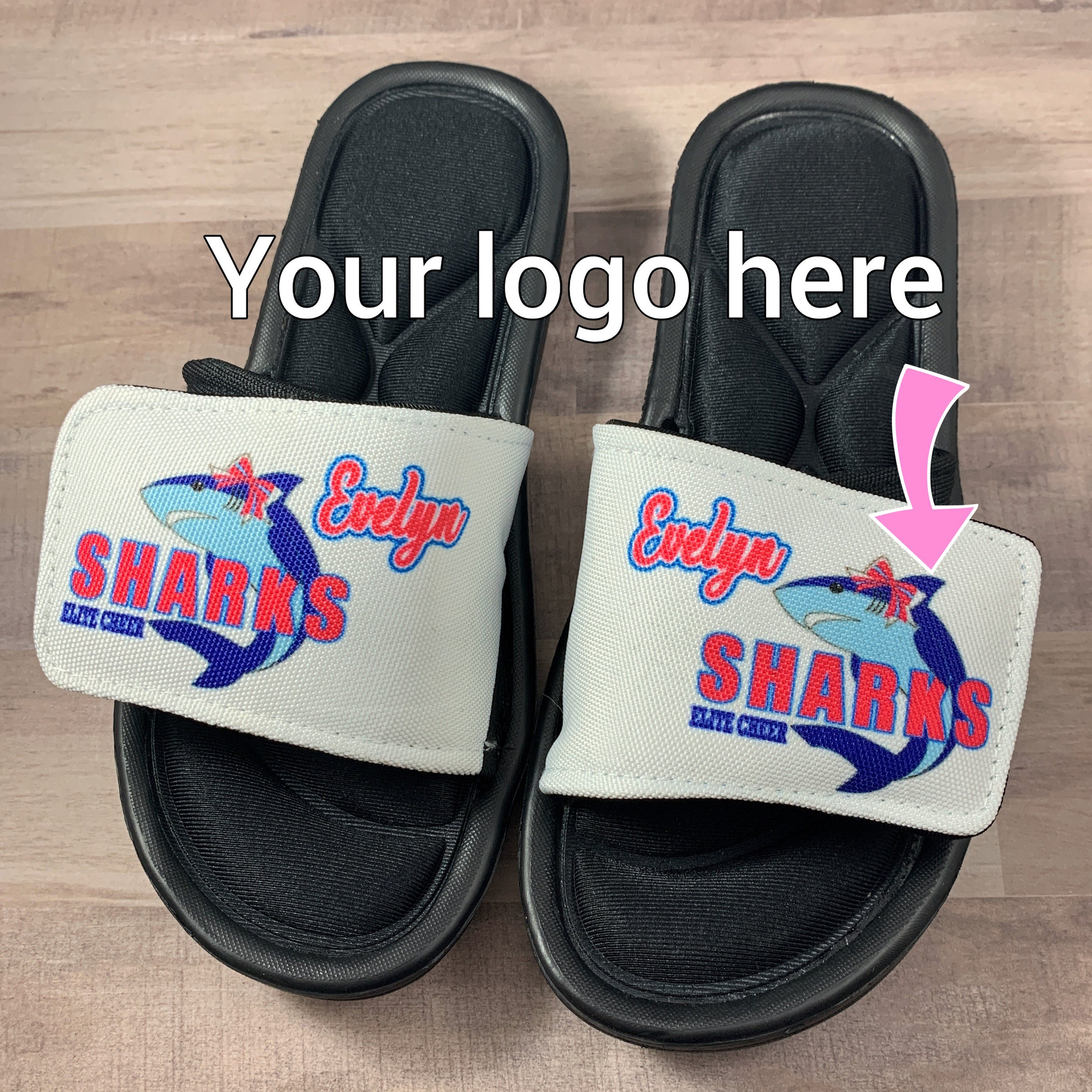New Style Custom Sandals Custom Dance Slides Slides With - Etsy