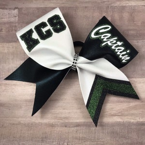 Cheer Captain Cheer Bow, High School Sideline Bow, Competition Cheer ...