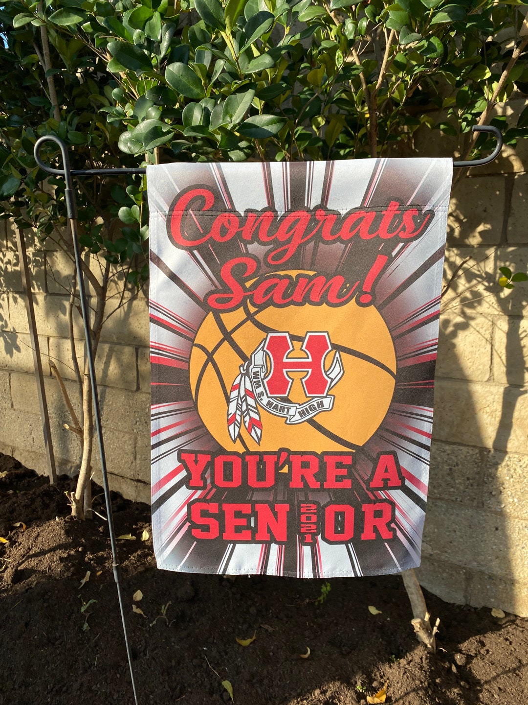 This is the Perfect Senior Flag for Your Favorite Student. Can Be Made ...