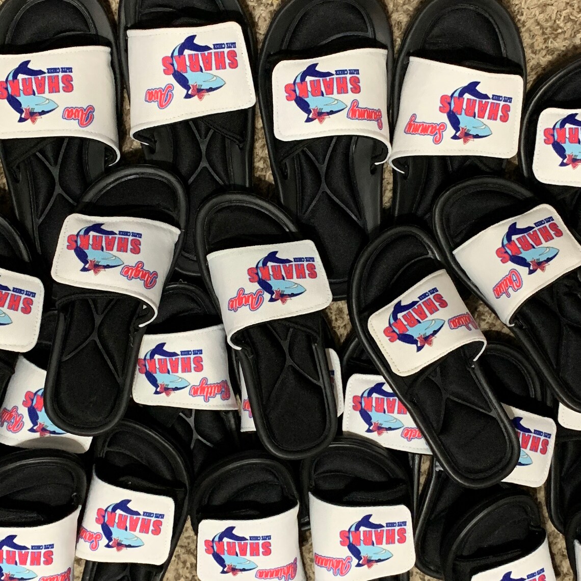 New Style Custom Sandals Custom Dance Slides Slides With - Etsy