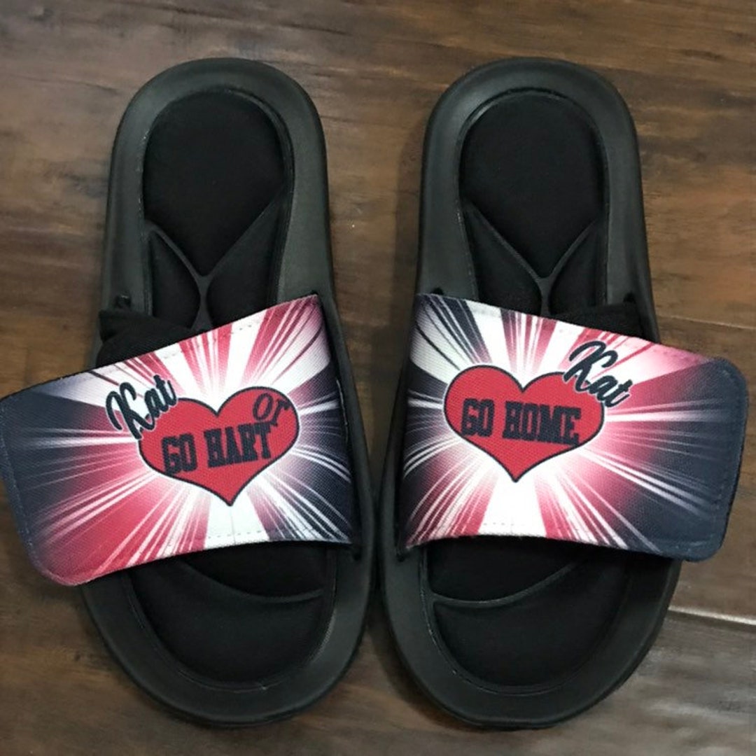 New Style! Custom Sandals, Custom Dance Slides, Slides With Name ...