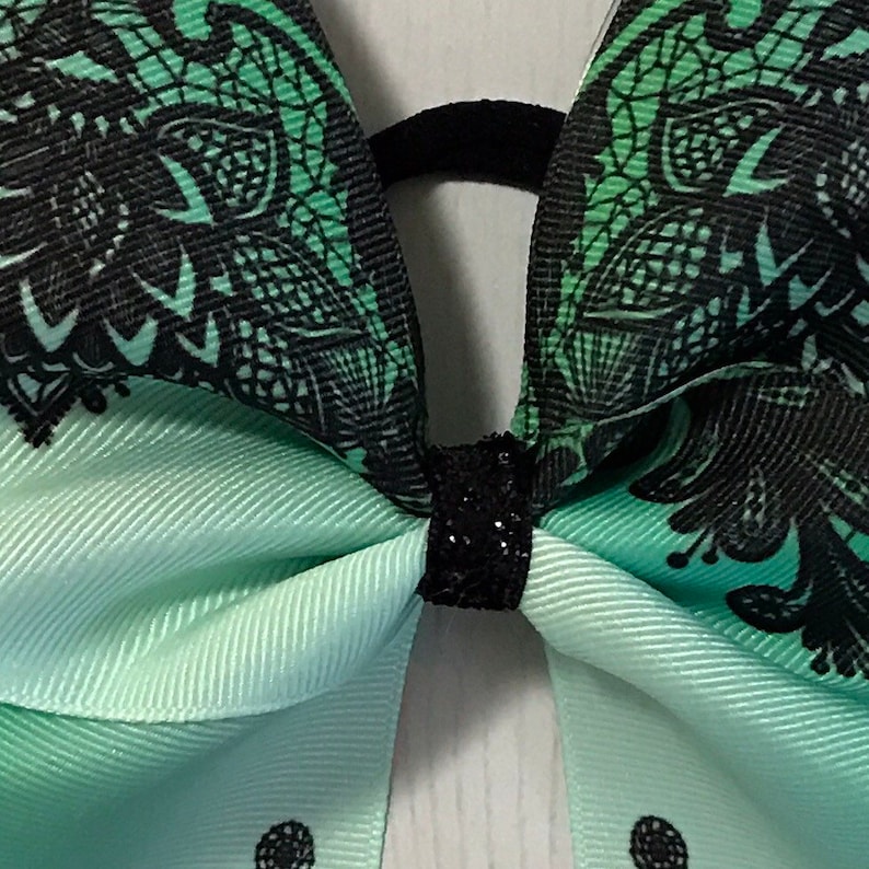 Gorgeous Lace Cheer Bow. Available in Any Color Also Available in ...