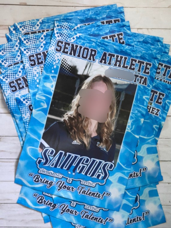 This is the Perfect 2021 Swimmer Senior Flag for Your Favorite | Etsy
