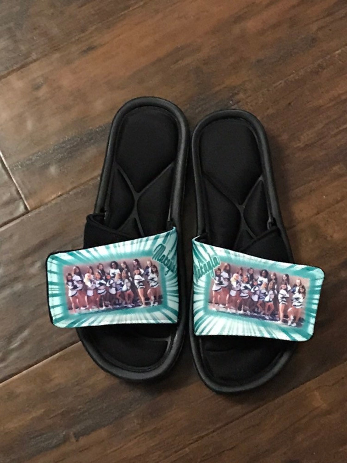 New Style Custom Cheerleader Sandals With Your Team's | Etsy