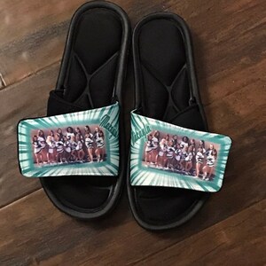 New Style! Custom Cheerleader Sandals With Your Team's Photo, Custom ...