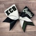 Cheer Captain Cheer Bow, High School Sideline Bow, Competition Cheer ...
