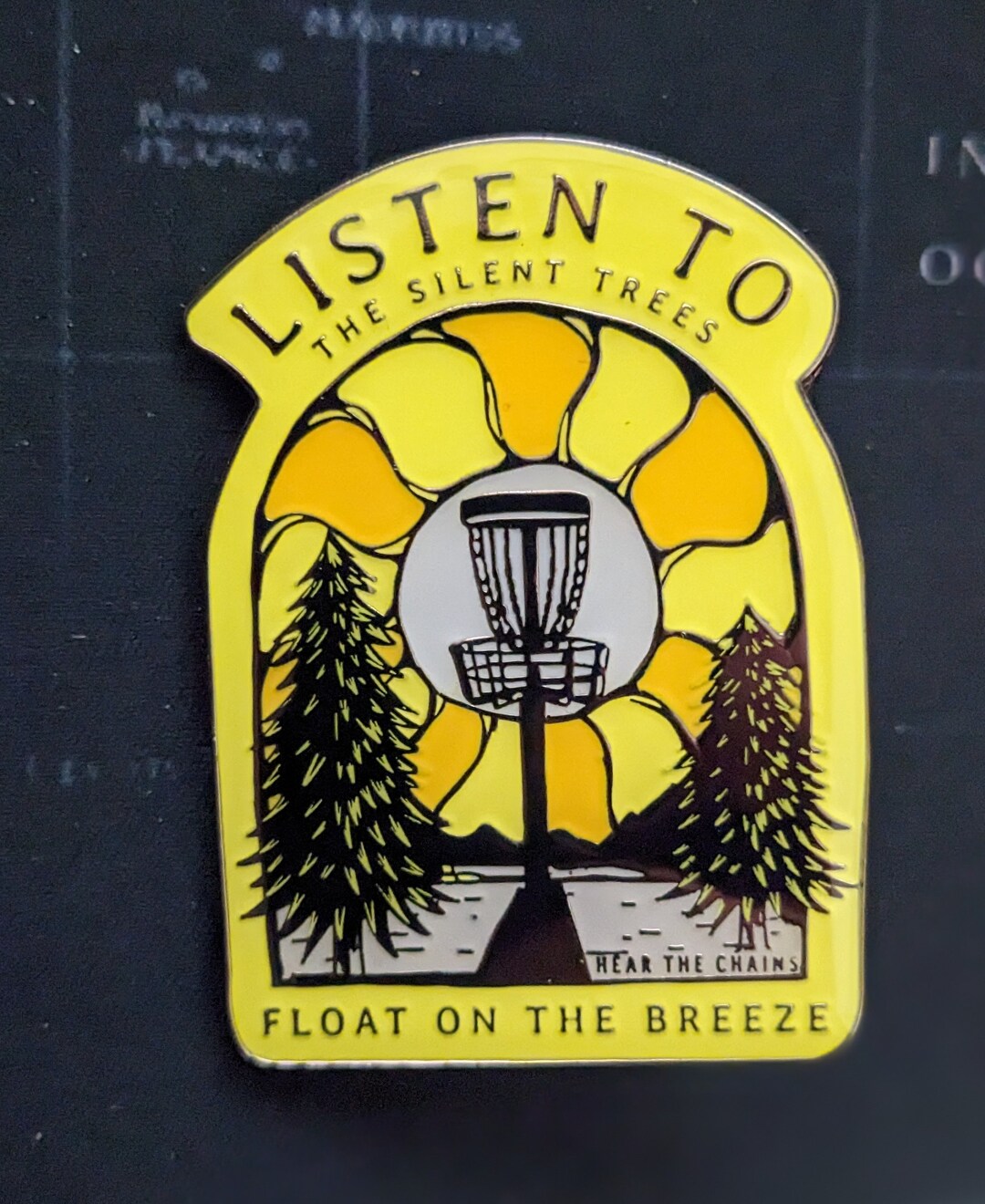 Phish Walls of Cave / Disc Golf Pin Pin - Etsy