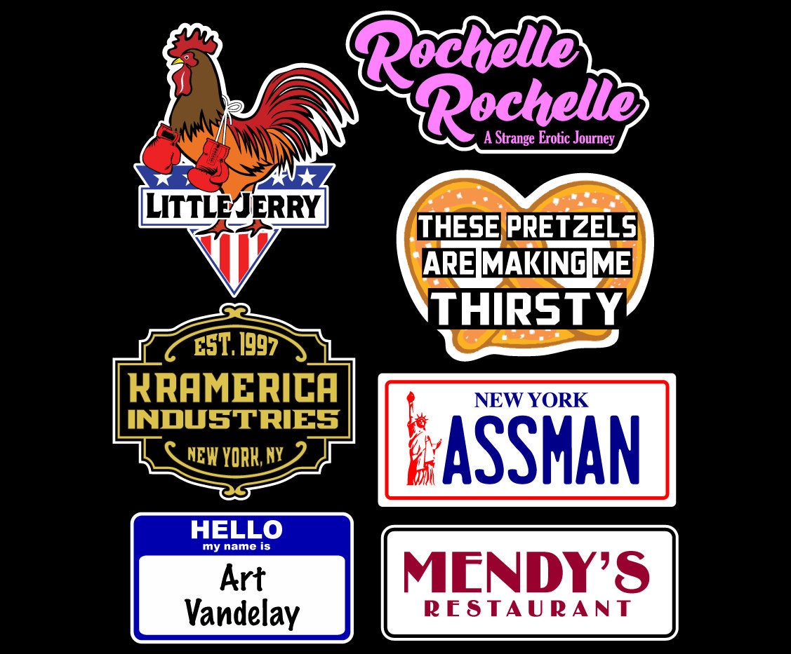 SEINFELD Sticker Pack - Etsy