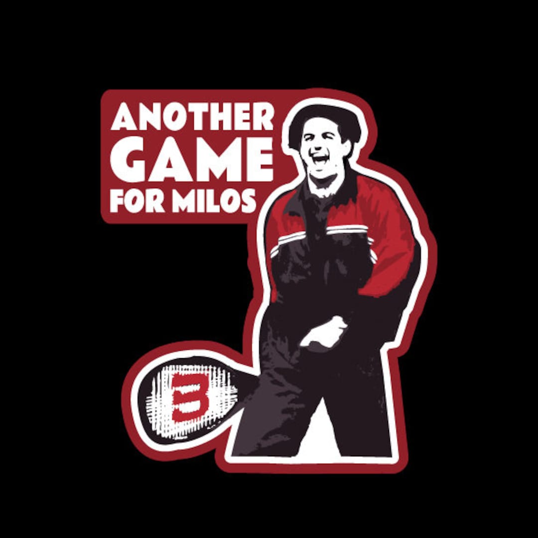 Seinfeld Milos Tennis Sticker - Etsy