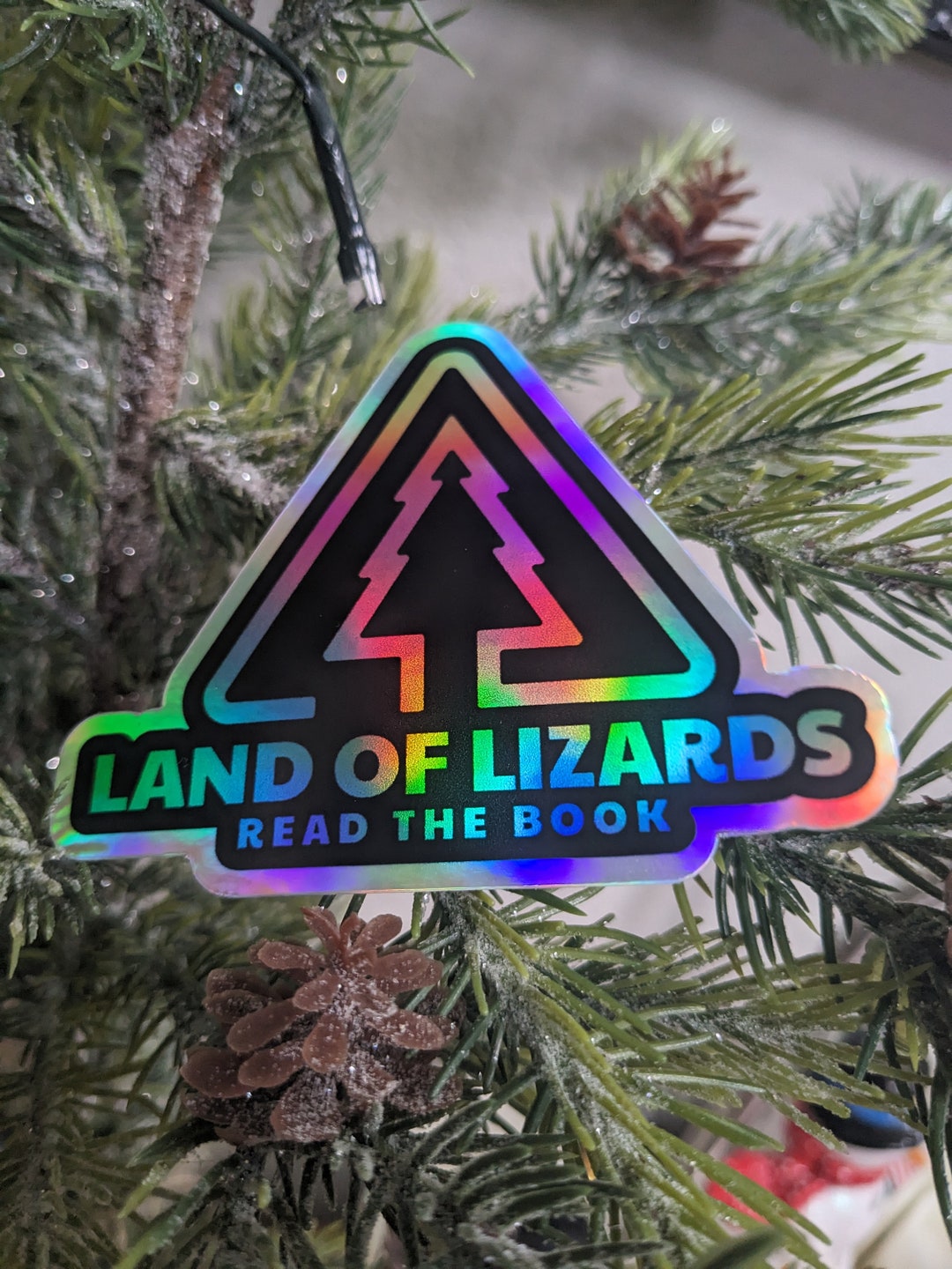 Phish Land Of Lizards Holographic Etsy