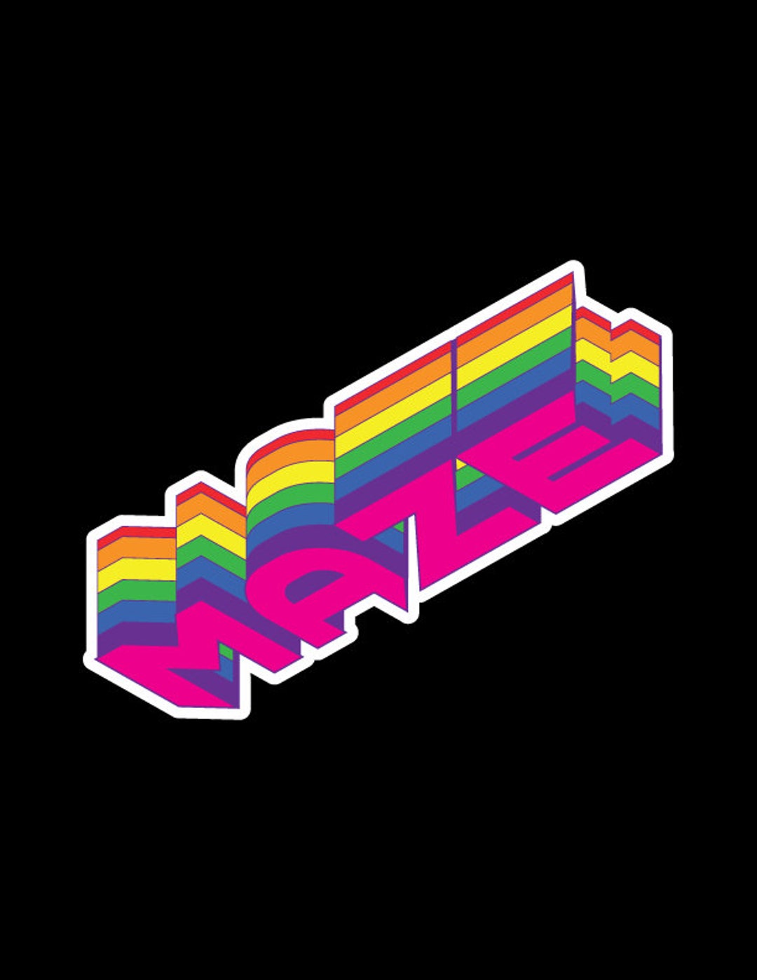 Phish Maze Rainbow Sticker - Etsy