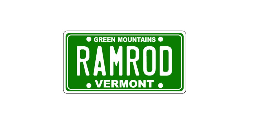 Car RAMROD Sticker - Etsy