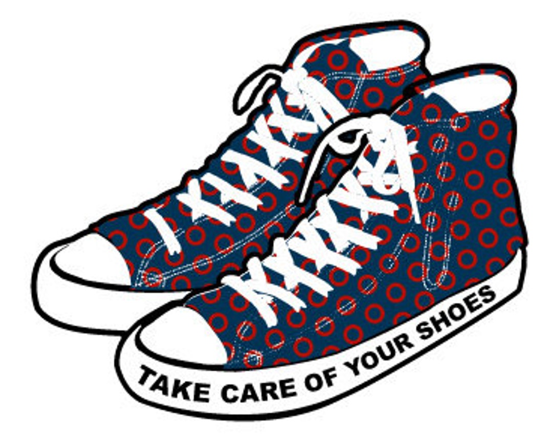 Phish Take Care of Your Shoes Sticker - Etsy