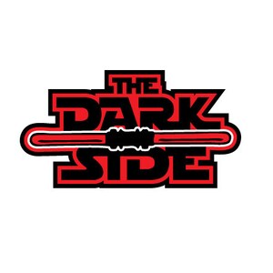 The Dark Side Sticker - Etsy