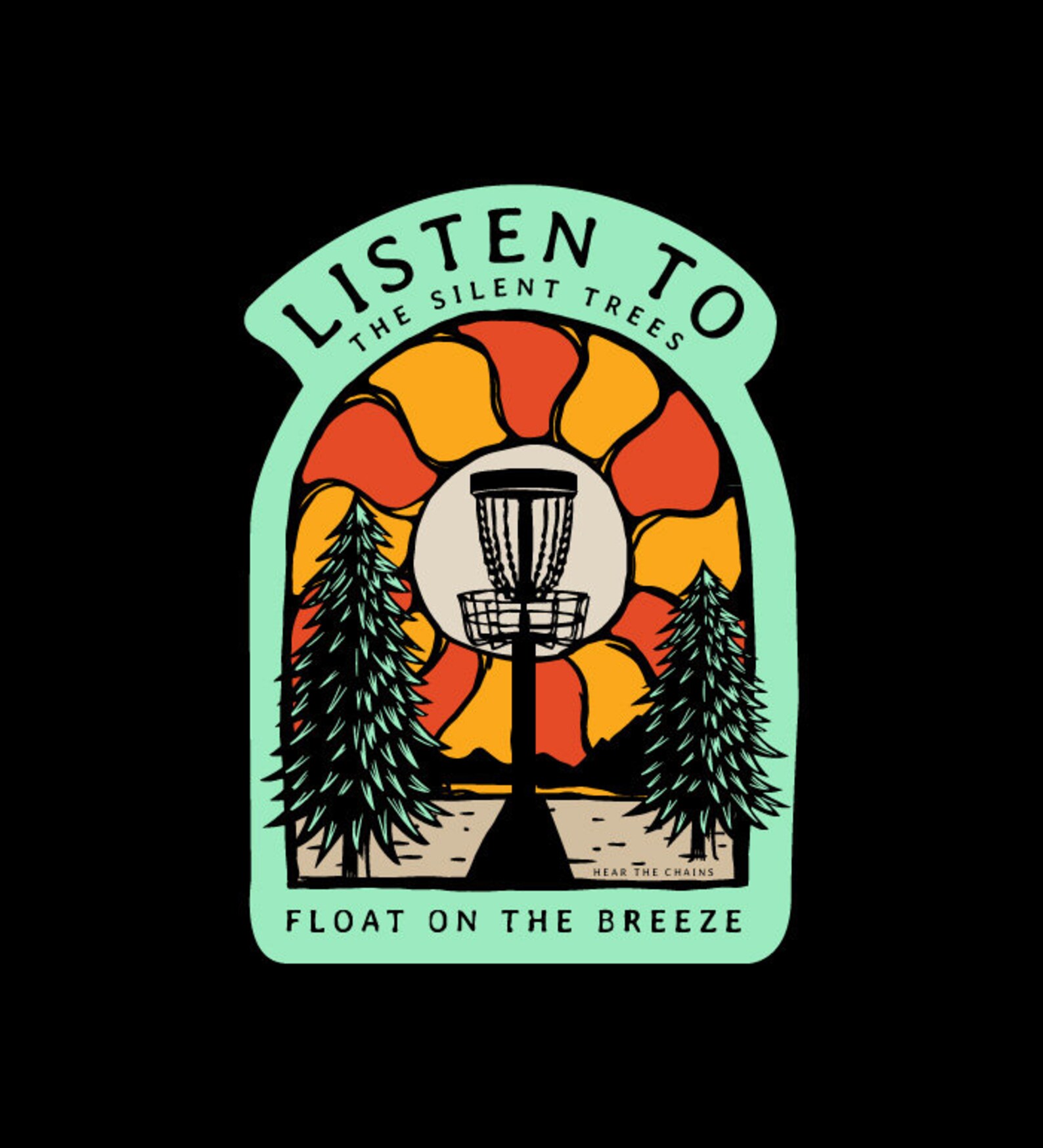 Phish/disc Golf Float on the Breeze Sticker - Etsy