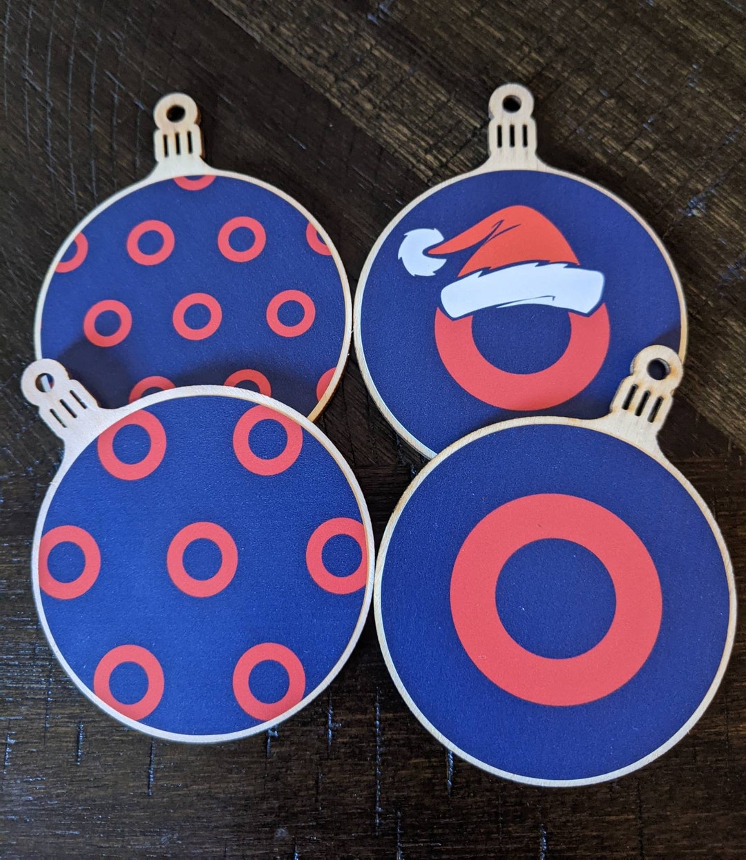 Phish Donut 4 Pack Christmas Ornaments - Etsy