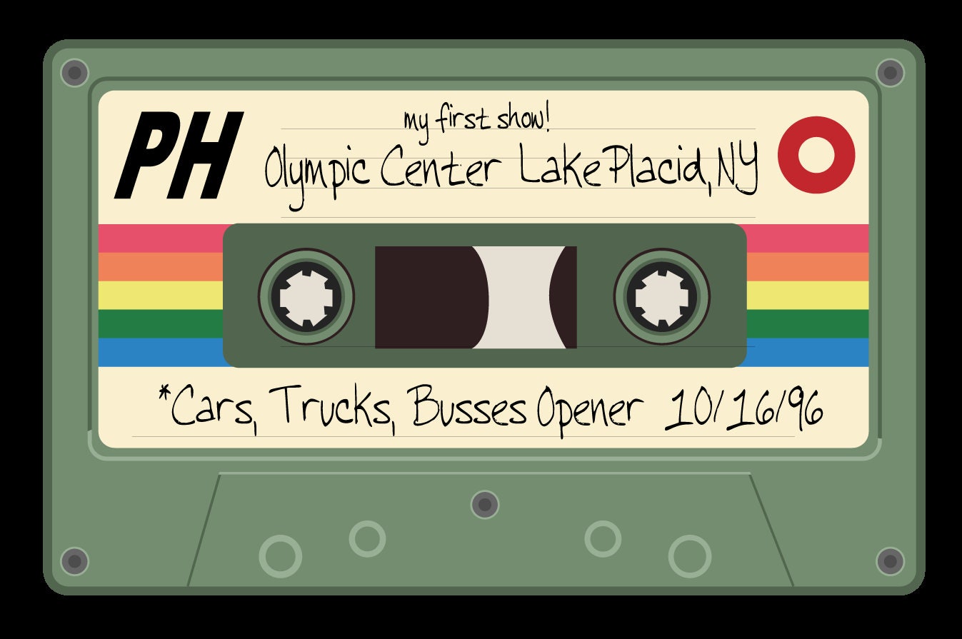 CUSTOM Phish First Show Tape Shirt - Etsy