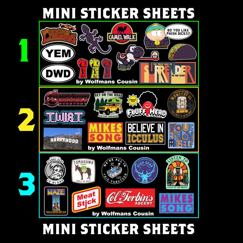 Phish Sticker - Etsy