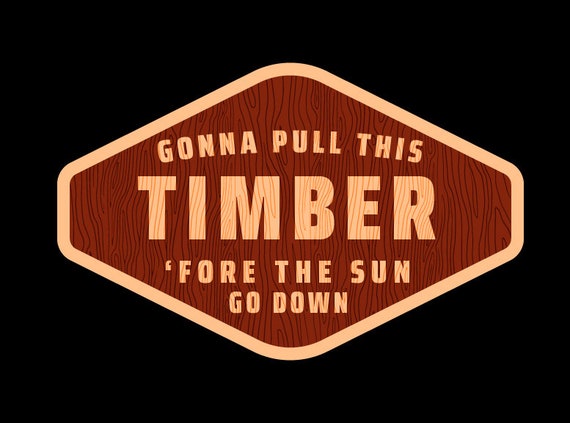 Phish Timber Sticker | Etsy