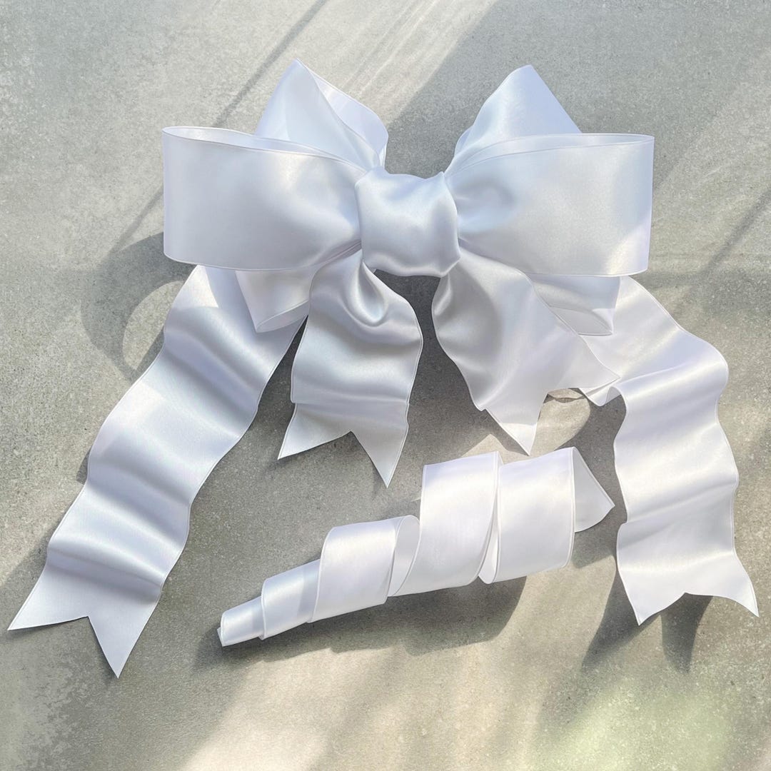 Satin Ribbon With Wire Edges. 30 Colors, 4 Cm, 7 Cm Wide. for Bows ...