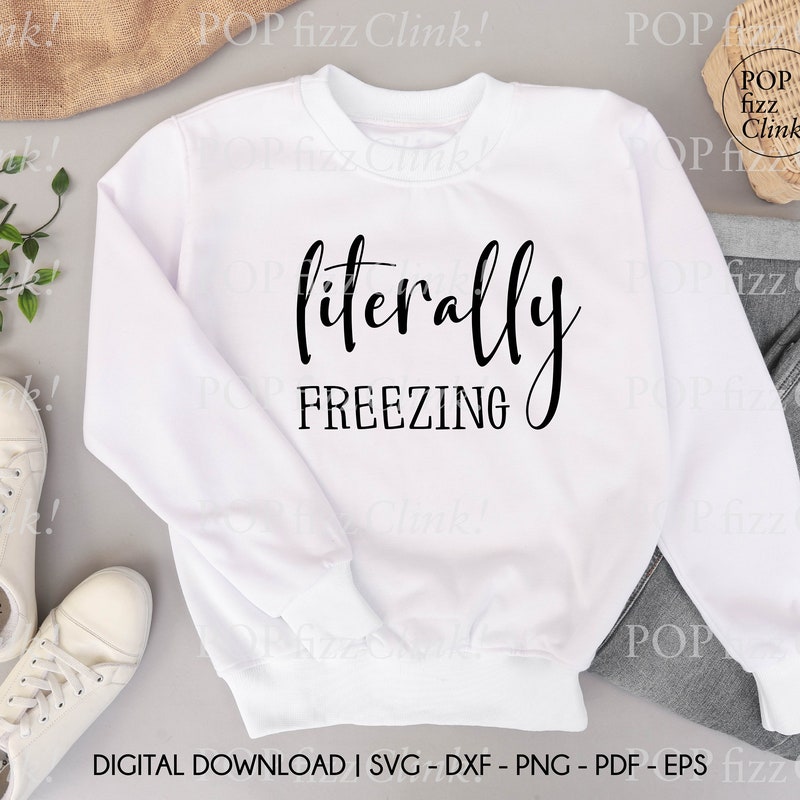 Freezing Svg - Etsy
