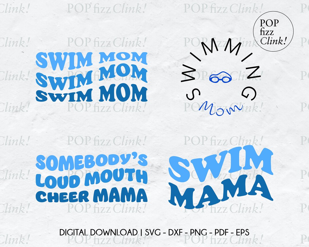 Swimming Svg Png Bundle, Swimmer Mom Svg Bundle, Swim Mom Svg, Somebody ...