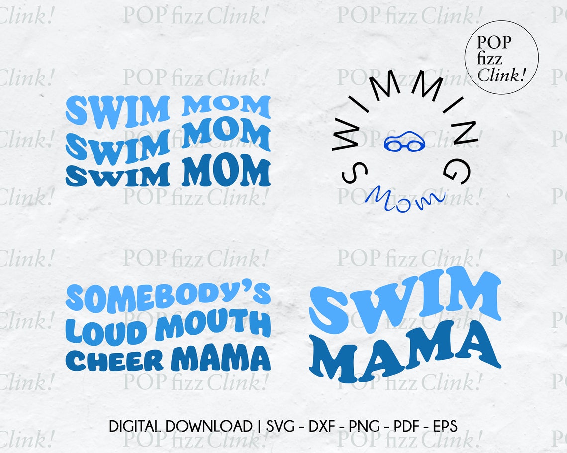 Swimming Svg Png Bundle, Swimmer Mom Svg Bundle, Swim Mom Svg, Somebody ...