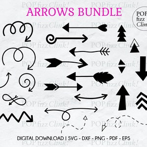 Arrow Svg, Arrows Bundle, Arrow Sign Svg, Arrow Png, Arrowhead Svg ...