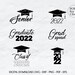 Graduation 2022 Svg Bundle, Class of 2022 Svg, Grad Squad Svg, Grad ...