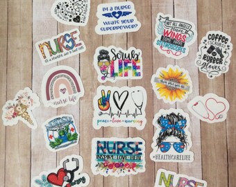 Scrub Life Nurse Sticker - Etsy