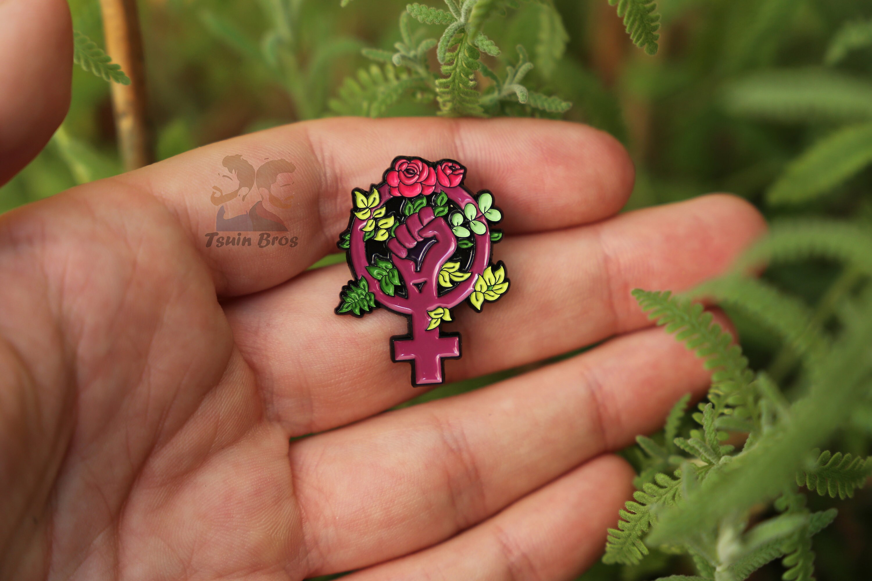 Equality Pins: Feminism Pride Progress and Animalism. Enamel - Etsy