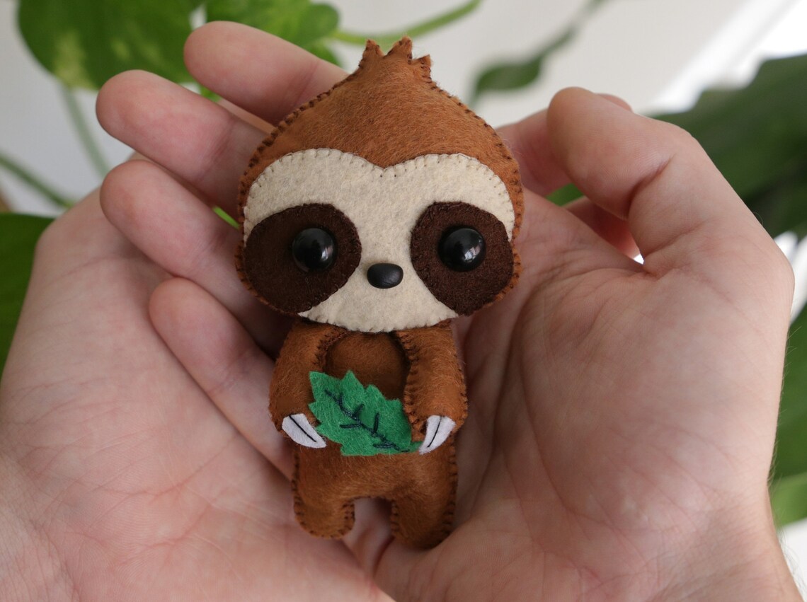 Wild Animals: Panda Koala Red Panda and Sloth. PDF Pattern - Etsy