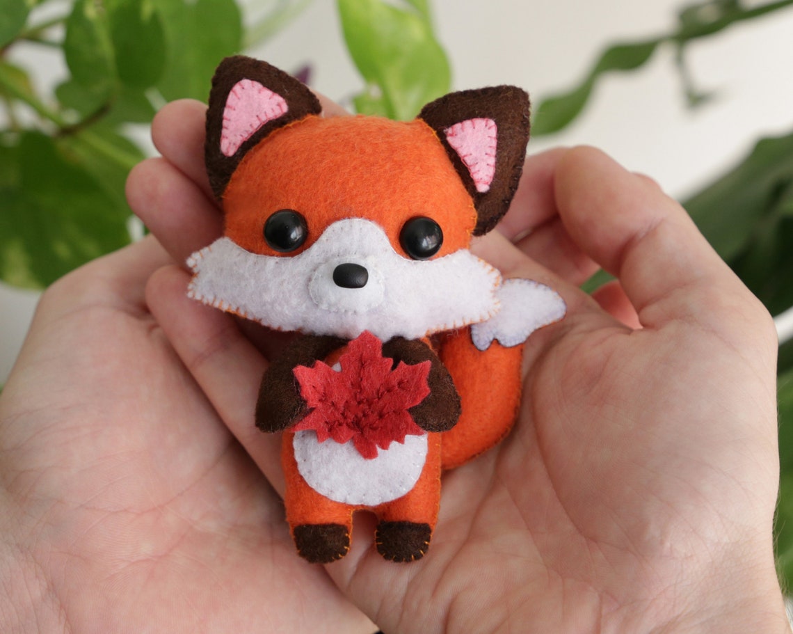 Forest Animals: Deer Raccoon Bear and Fox. PDF Pattern and - Etsy