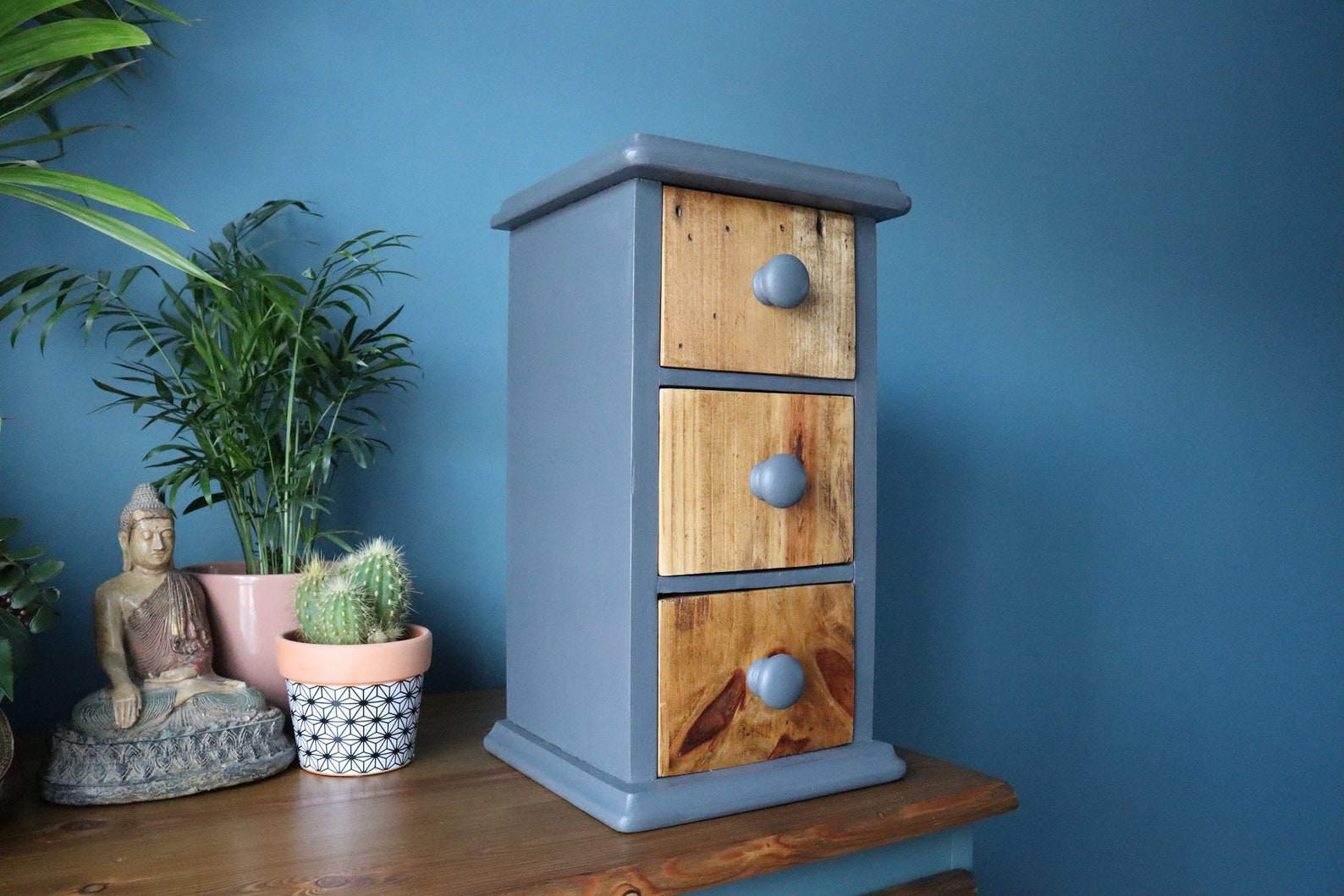 Mini Chest With 3 Drawers Repurposed From an Old CD Rack in - Etsy UK