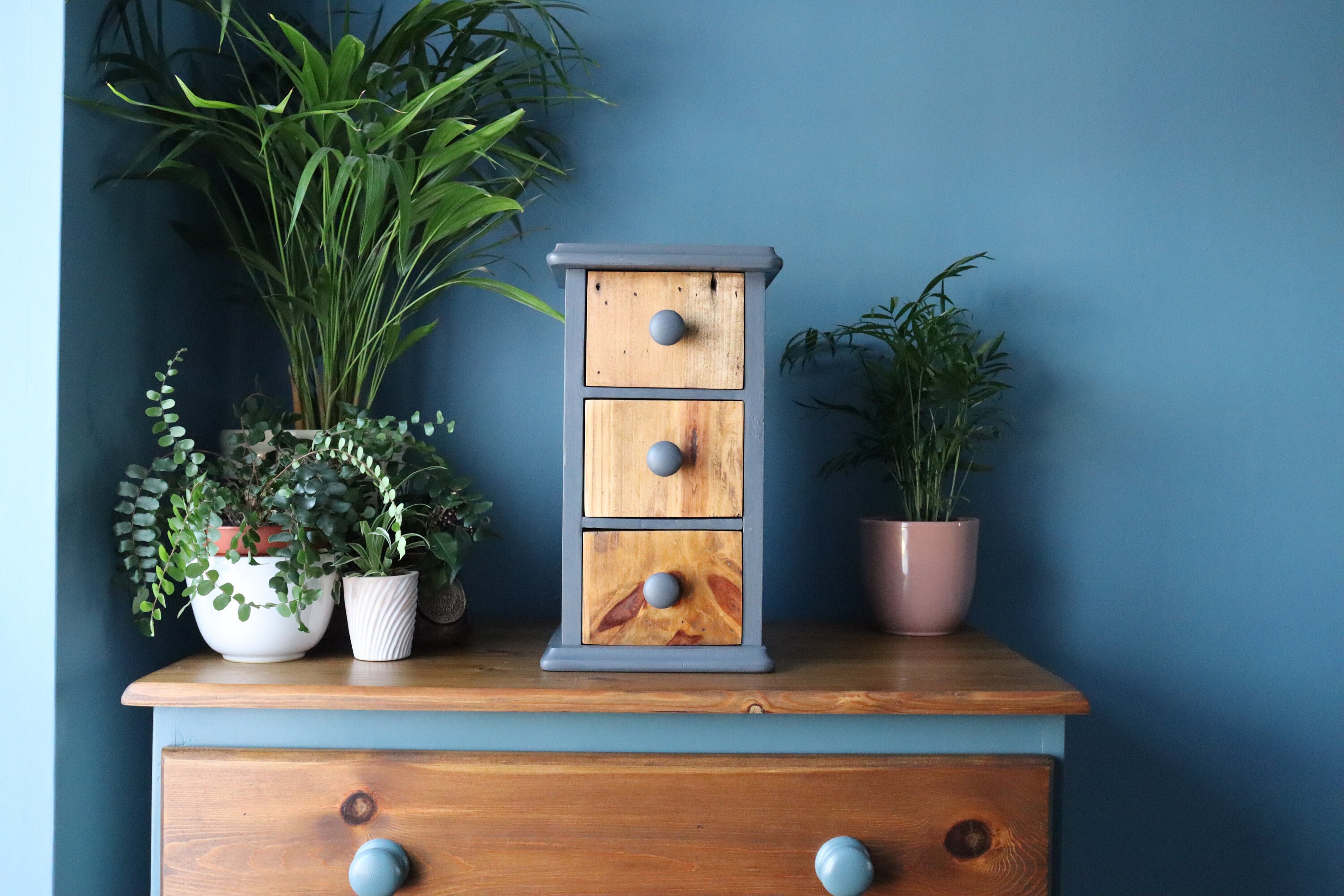 Mini Chest With 3 Drawers Repurposed From an Old CD Rack in - Etsy UK