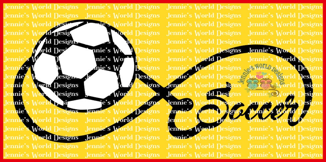Infinity Soccer - SVG Cut File - Etsy