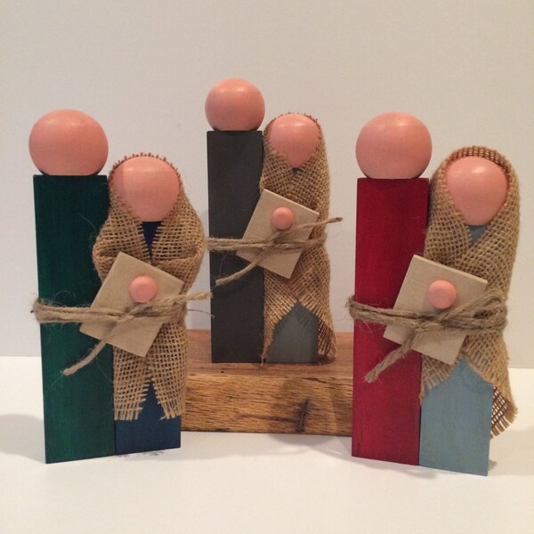 Primitive Nativity - Etsy