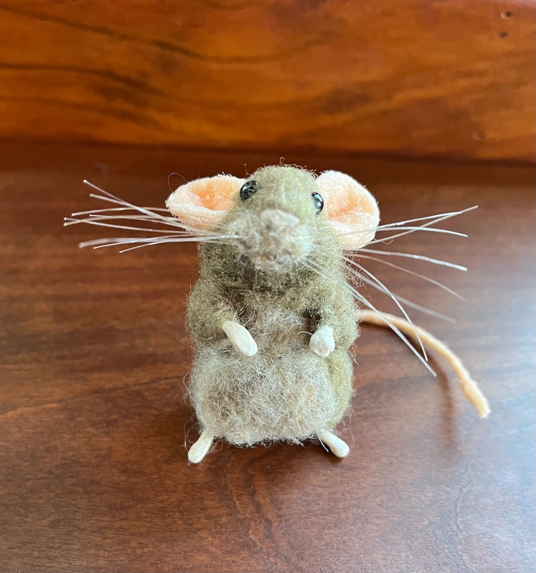 Tiny Brown Mouse - Etsy