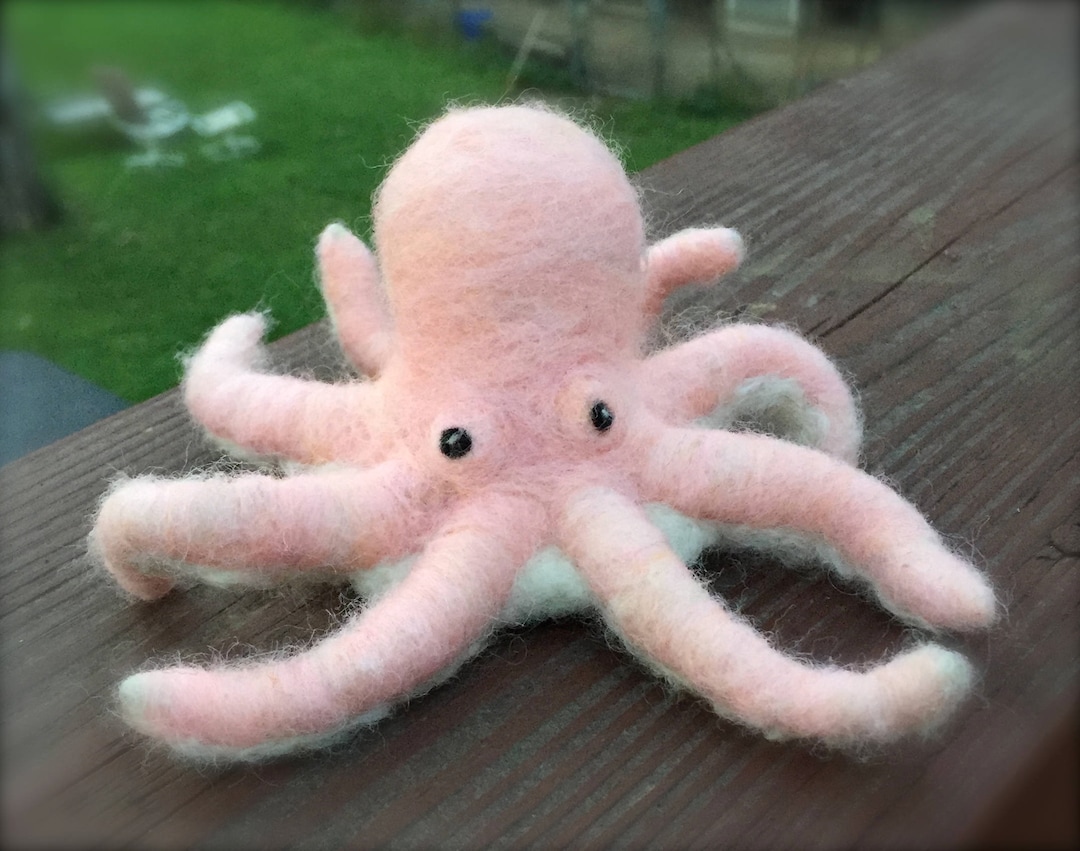 Little Pink Octopus is the Cutest Little Cephalopod Around - Etsy