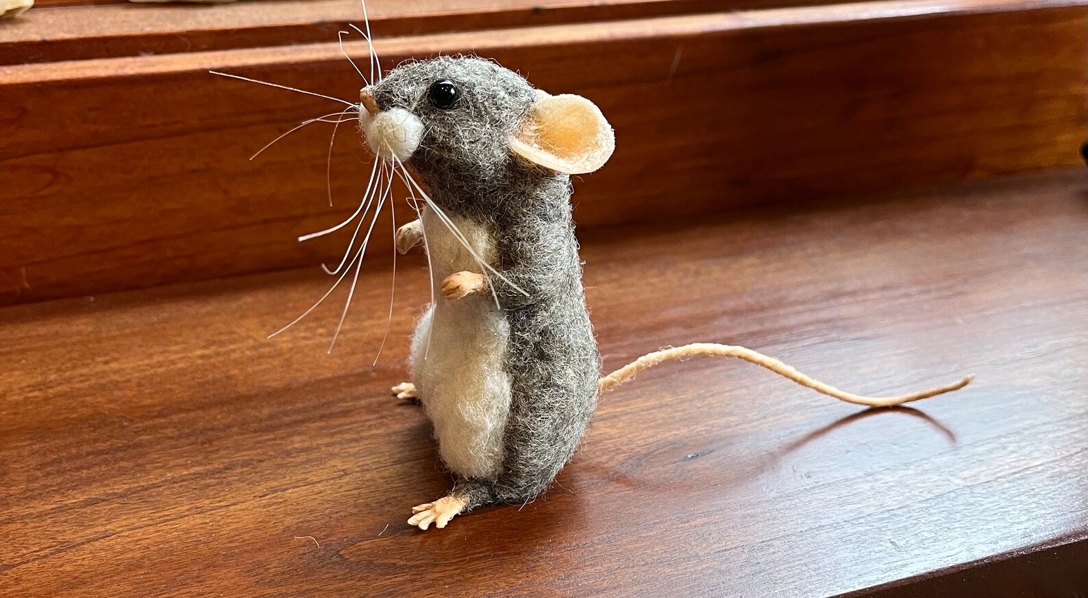 Little Grey Mouse - Etsy